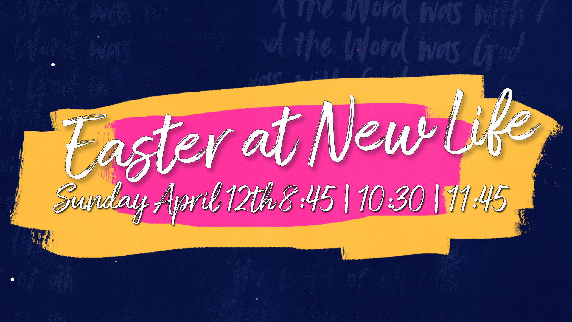 EASTER NEW LIFE MONTICELLO - New Life Assembly of God